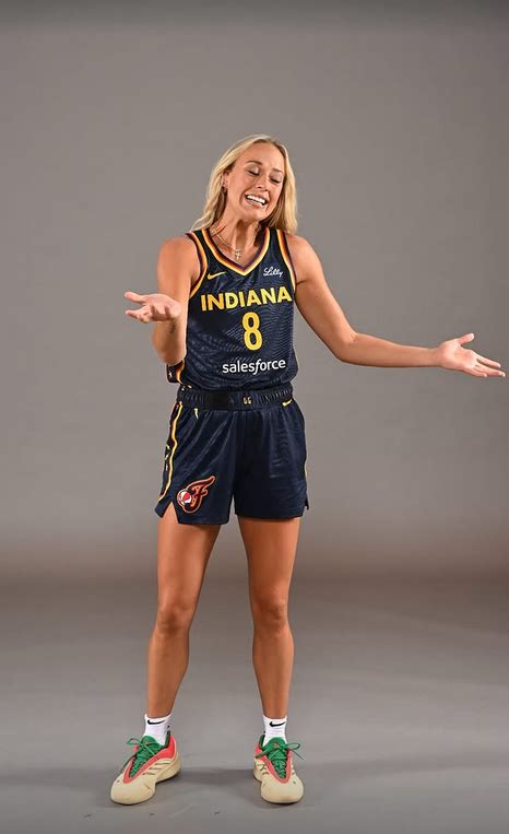 Wnba Star Caitlin Clark Finds Her Enforcer Sophie Cunninghams Martial