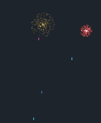 python画烟花绽放出字 python代码画动态烟花 pygame文字特效 CSDN博客