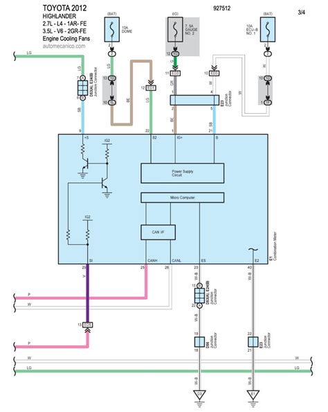 Toyota Cooling Fans System Diagramas Ventiladores Abanicos