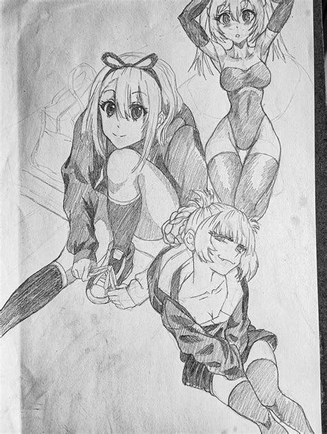 Afternoon Sketch On My Break From Work R Animeart