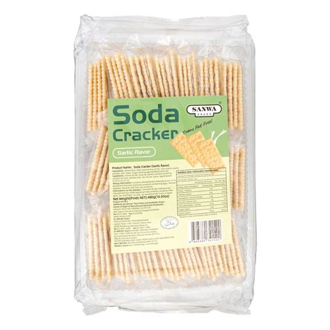 Sanwa Soda Cracker Garlic Ntuc Fairprice