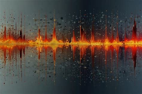 Premium Photo Data Artistry Visualizing Chemical Reactions Through Data