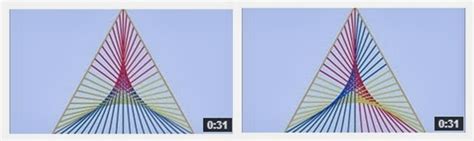 Cad Design Live Triangle Parabolic Curves Straight Lines Triangle Doubly Ruled Parabolic