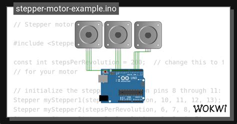 Stepper Motor O Copy1 Copy Wokwi Esp32 Stm32 Arduino