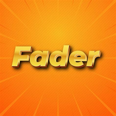Premium Photo Fader Text Effect Gold  Attractive Background Card