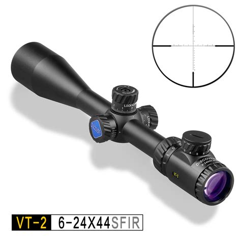 Обнаружение оптический прицел VT-2 6-24X44SFIR тактический прицел Mil ...