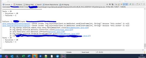 Selenium Webdriver Eclipse Error Cannot Invoke Orgasyncclient