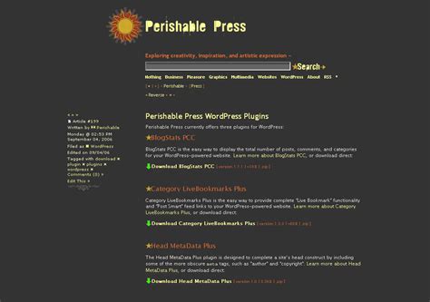 Wordpress Themes Perishable Press