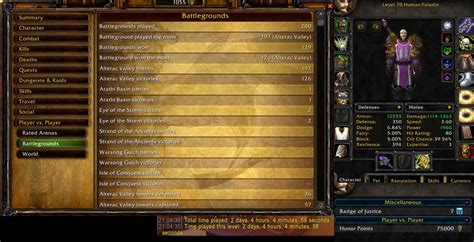 Farmed Full Honor Gear And Honor Cap During Av Weekend Mists Of