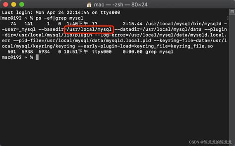 Mac配置mysql环境变量 Csdn博客