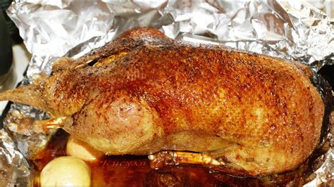 Вкусный рецепт ГУСЯ В ДУХОВКЕ. Гусь в духовке. - YouTube