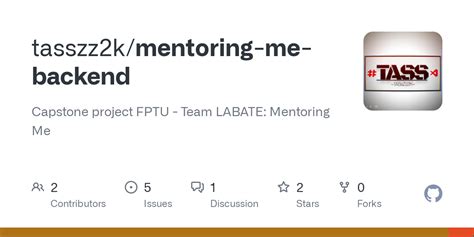 github tasszz2k mentoring me backend capstone project fptu team