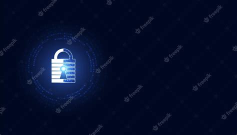 Premium Vector Abstract Technology Cyber Security Privacy Information