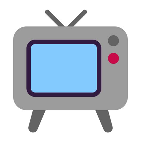 Television Flat Icon Fluentui Emoji Flat Iconpack Microsoft