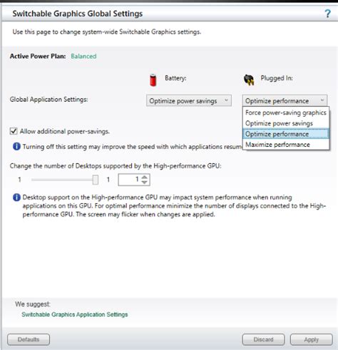 How To Configure Switchable Graphics On Ideapad Laptops Windows Lenovo Support Vg