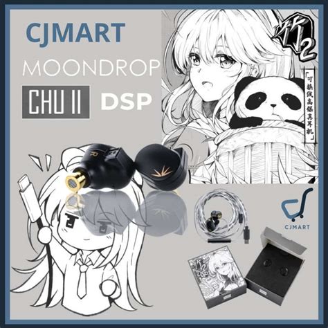 Promo Moondrop Chu Ii Dsp Chu 2 Dsp Type C Mic In Ear Monitor Earphone Iem Diskon 28 Di