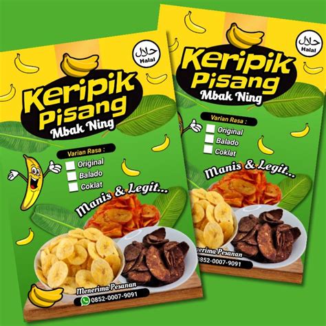 Jual Minimal Order 100 Pcs Stiker Label Kemasan Stiker Jajanan Stiker Snack Stiker Pouch