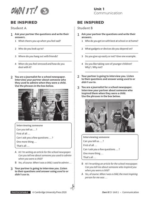 Communication Unit1 Without Answers Pdf Human Communication