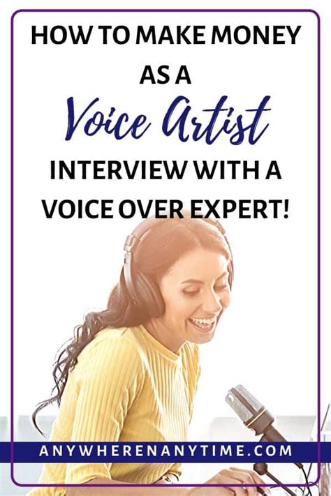 How To Make Money Doing Voice Overs With Julie Eickhoff