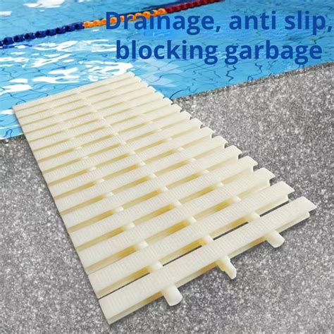 1m Swimming Pool Grille 15cm20cm Abs Plastic Water Grate Bathroom