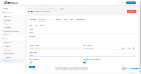 Chirpstack配合网关与lora设备通信chirpstack上怎么添加设备 Csdn博客