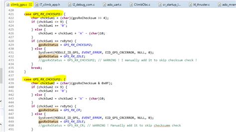 Checksum Calculation For Nmea Message Parser Does Not Work Properly Issue Robertk Obc