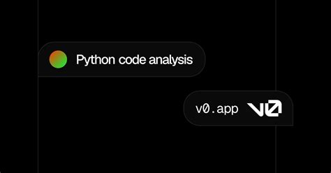 Python Code Analysis V0 By Vercel