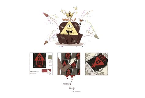 Bill Cipher Gravity Falls And More Drawn By Izm Ovo Danbooru