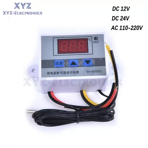Xh W3002 Xh W3001 Digital Led Temperature Controller Thermostat Control Switch £3 22 Picclick Uk