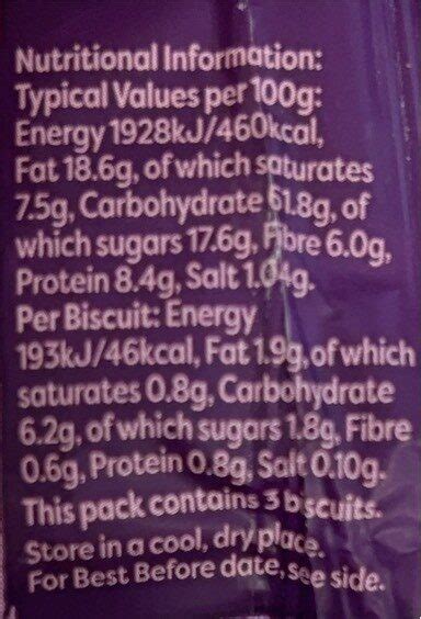 Fruit Oat Biscuit 30 G