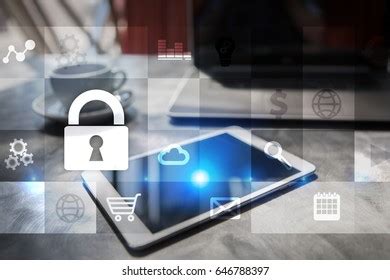 Data Protection Cyber Security Concept Stock Photo 646788397 Shutterstock