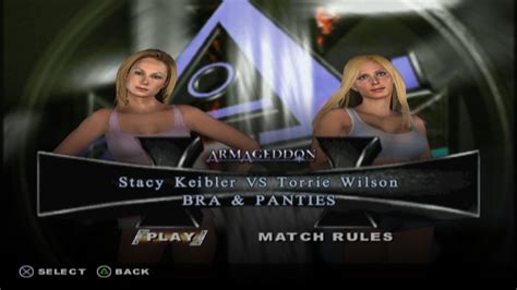 Wwe Smackdown Vs Raw Stacy Keibler Vs Torrie Wilson Youtube
