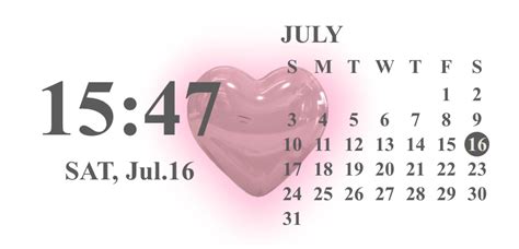時計 Calendar Widget mrQ6xmtOWX3nbIQR05du for iPhone Android by Blushing8672 WidgetClub