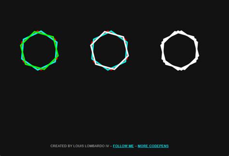 CSS Hexagons Examples