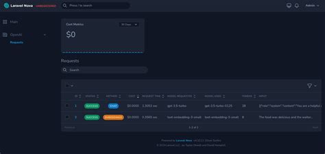 Outl Ne Nova Openai Packagist