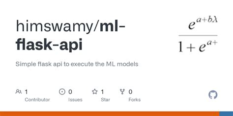 GitHub Himswamy Ml Flask Api Simple Flask Api To Execute The ML Models