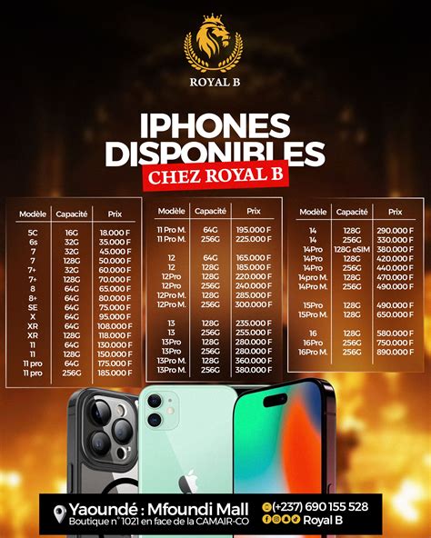 Catalogue Iphone Royal B • Flyer Design Iphone Advertising Poster First Iphone Advertisement