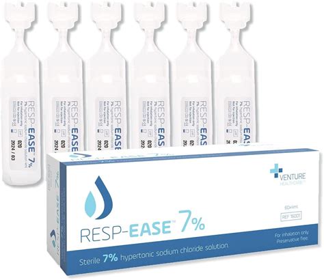 Resp Ease 7 Sterile Hypertonic Saline Solution For Inhalation Via