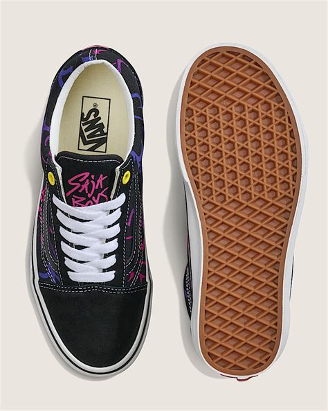 Kpop Demon Hunters X Vans Old Skool Shoe En Kpop Demon Hunters Black