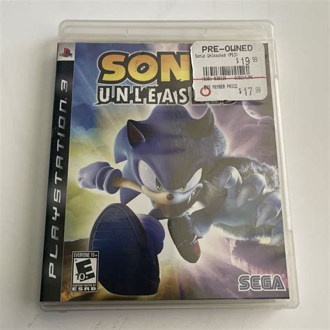 Sonic Unleashed Ps3 Cover