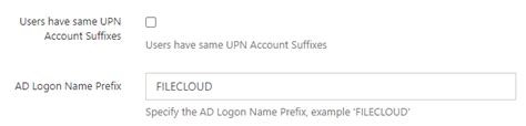 Active Directory Authentication Filecloud Docs Server