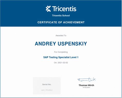 Andrey Uspenskiy On Linkedin Tosca Tricentis Qa Testing