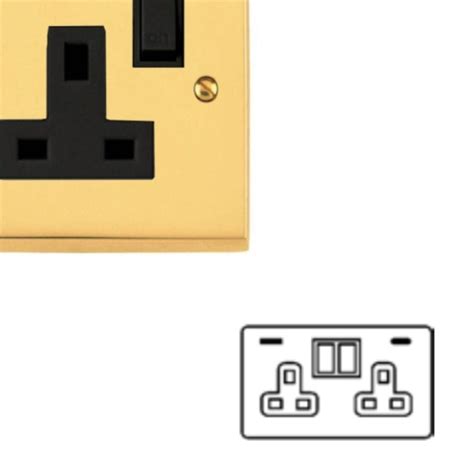 2 Gang 13a Switched Socket C W 2 Usb A C Sockets Victorian