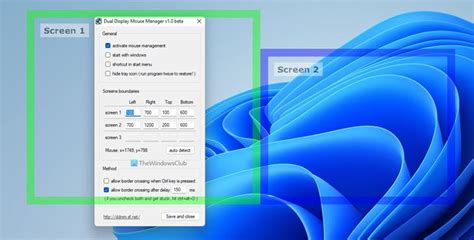 Control Mouse Movement Between Multiple Monitors In Windows 1110