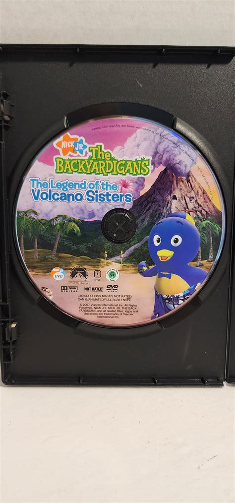 Nick Jr The Backyardigans The Legend Of The Volcano Sisters Dvd Preowned Etsy