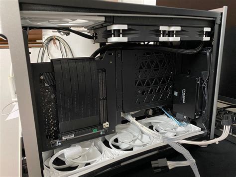 Jonsplus I Pro Aluminium ITX PC Gaming Case Mm AIO Radiator Support SFX And ATX PSU