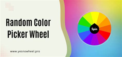 🎨random Color Picker Wheel🎨 Spin The Wheel For Random Choice