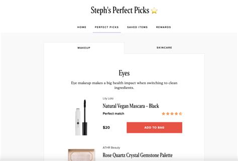 NakedPoppy GENIUS Beauty Assessment Tool Clean Cruelty Free