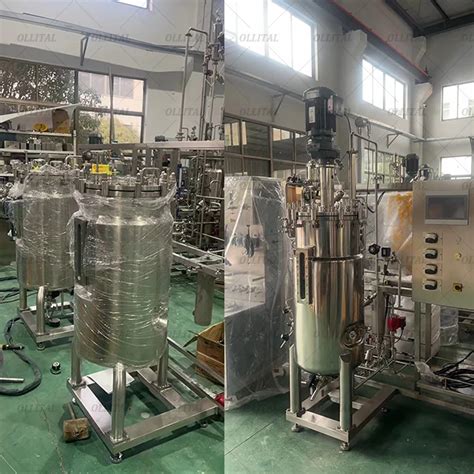 Lab Scale Bioreactor Micro Algae Cultivation Bioreactor Stainless Steel