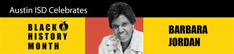 Black History Month Profile Barbara Jordan En Español Austin Isd